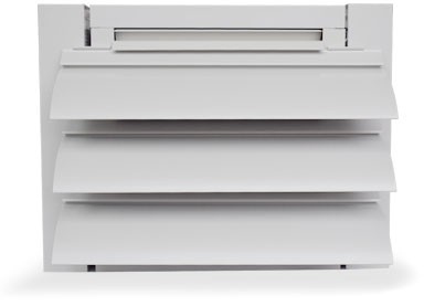 Weather Proof Adjustable Shutter Louvre General Aluminum Frame Extrusions