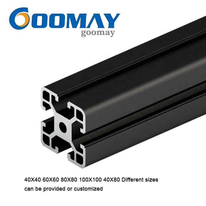 Mill Finish 60x60 80x80 100x100 Standard Aluminum Extrusions